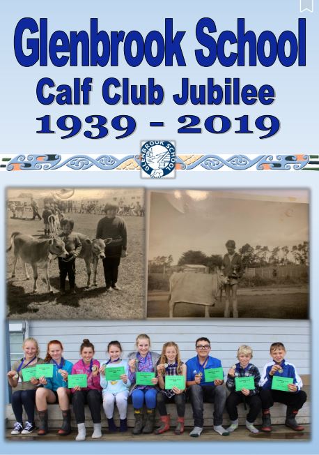 Calf Club Jubilee Booklet 2019 | Glenbrook School